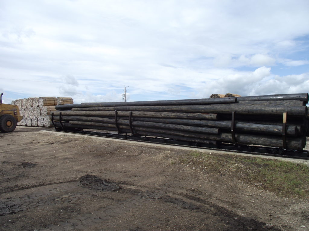 Utility Poles & Crossarms | Vermette Wood Preservers