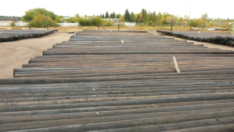 Utility Poles & Crossarms | Vermette Wood Preservers